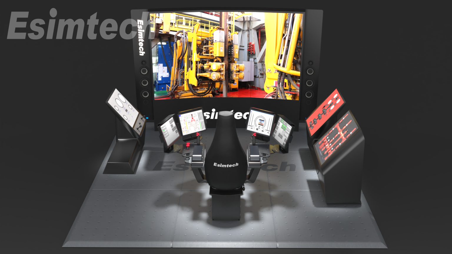 Cyberchair Drilling Simulator for Oil & Gas | Esimtech